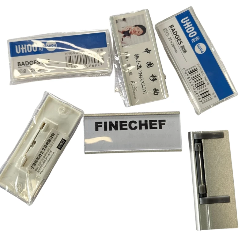 Waiter Nametag Badge for restaurant staff identification | Finechef ...